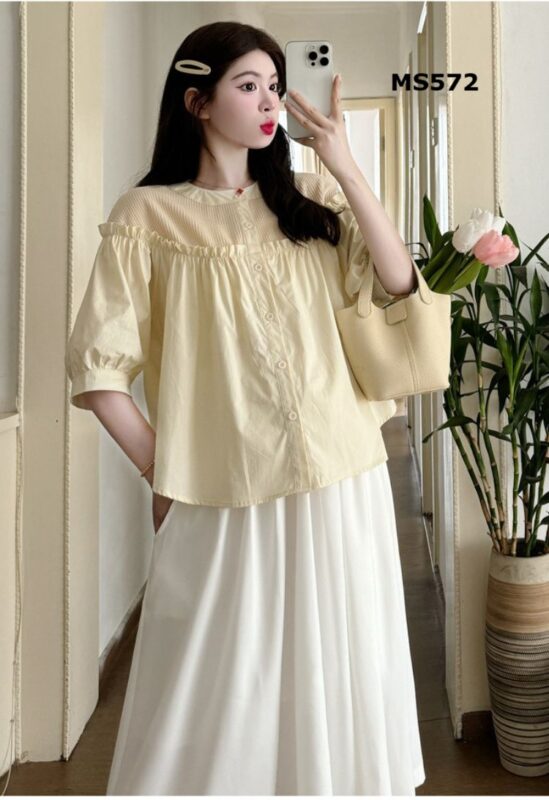 MS572 – Đầm bầu thỏ